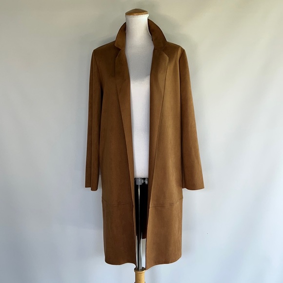 Zara | Jackets & Coats | Zara Ultra Suede Jacket Sz S | Poshmark
